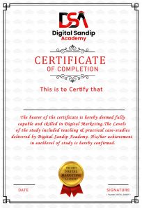 DSA- Digital Marketing Course | Training | Institute | In Ahmedabad